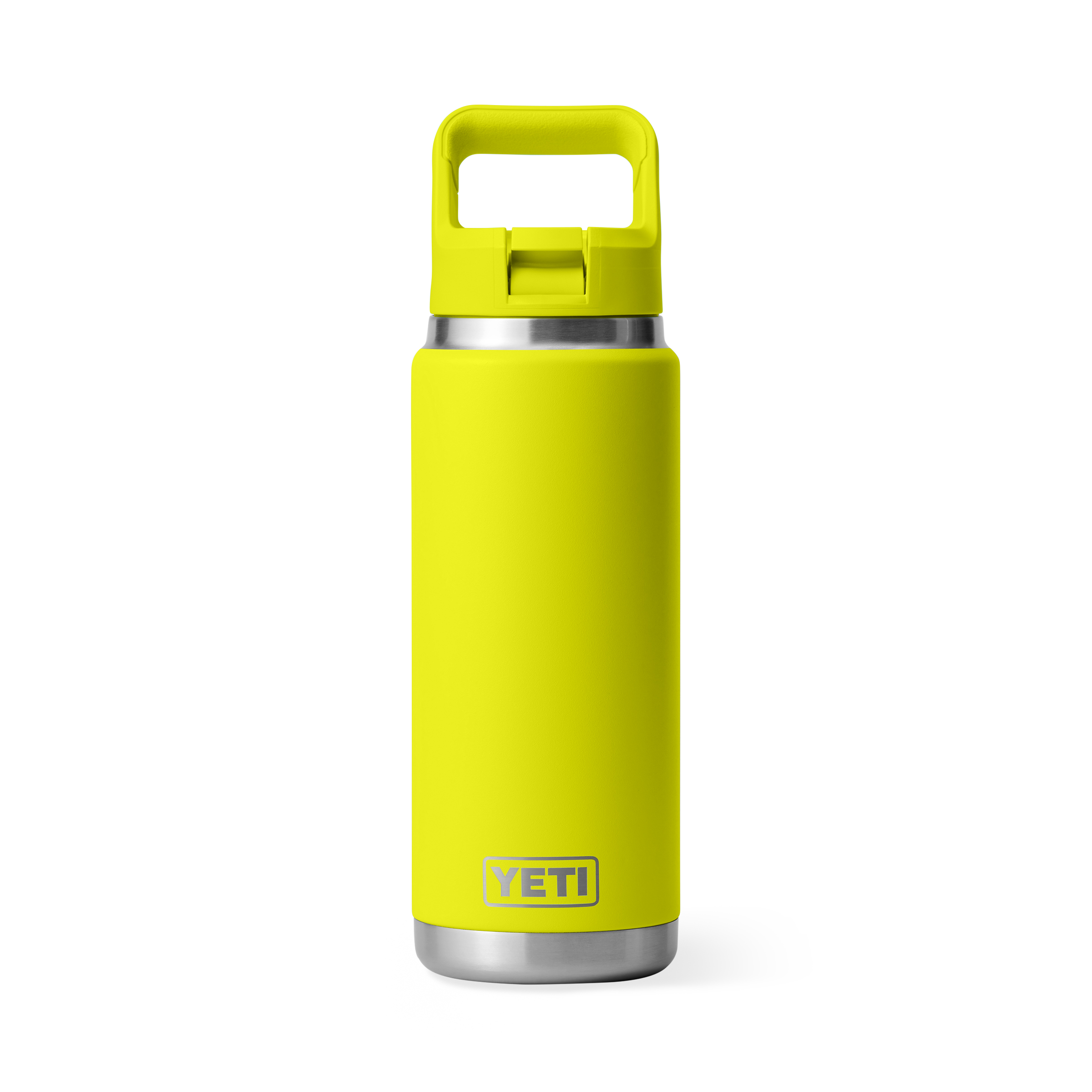 YETI Rambler 26oz Straw Bottle - Firefly Yellow - Fin & Game